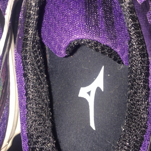 Mizuno | Shoes | Purple Mizuno Wave Rider 7 Tennis Shoe | Poshmark